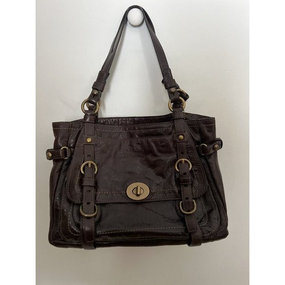 Coach | Bags | Coach Legacy Garcia 275 Leather Shoulder Hobo Tote ...